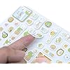 Amazon.com: 8 Sheet Colorful Sticker 500+ Adhesive Sticker Decorative ...