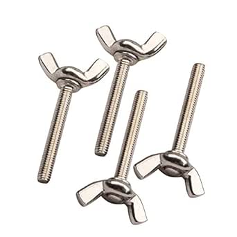 Yudesunyds Wing Bolts Fasteners - 304 Stainless Steel Bolt Set Screw ...