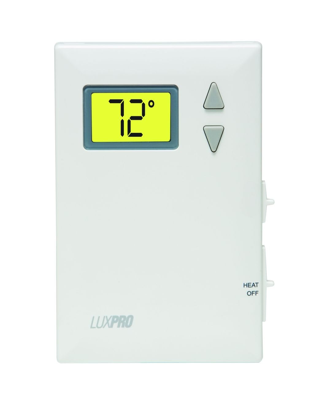 Lux Pro PSD010B Mechanical Non-Programmable Thermostat; 1 Heat Only ...