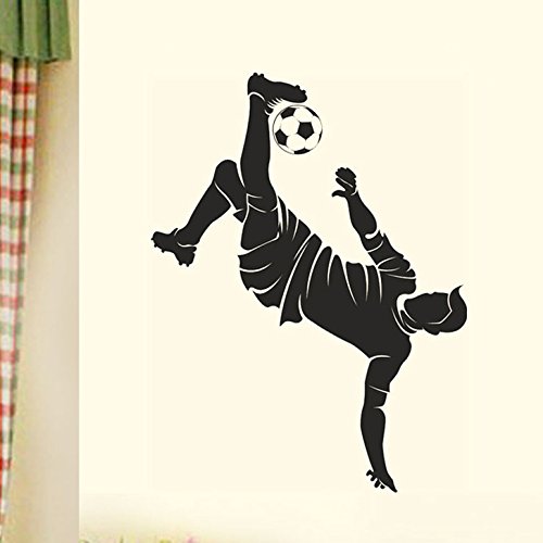 Decals Design 'Kick That Ball' Wall Sticker (PVC Vinyl, 60 cm x 90 cm ...