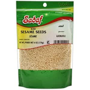 Amazon.com : Sadaf Sesame Seeds - Raw Sesame Seeds for Cooking and Food ...