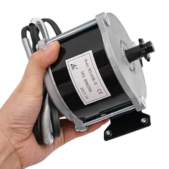 500W Brushed DC Motor, Gear Reduction Electric Motor, 1700RPM 24V Large ...