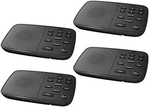 Amazon.com : Hosmart Wireless Intercoms for Home, 1/2 Mile Wireless ...