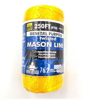 Chalk Line High Strength Polyethylene String Line Braided Bright PINK ...