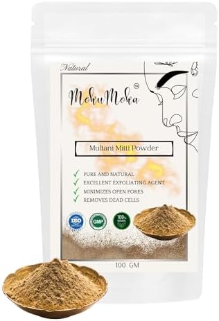 Amazon.com : Skin Elements Fuller’s Earth (Multani Mitti) & Turmeric ...