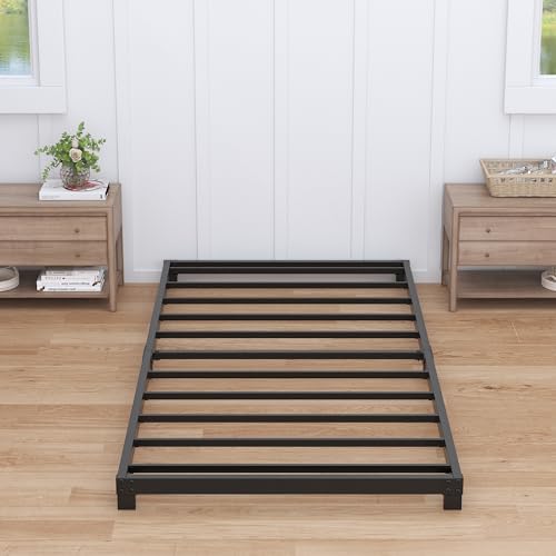 Amazon.com: Upcanso 16 Inch Narrow Twin Bed Frame 30x75 No Box Spring ...