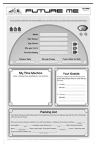 Future Me Poster Paper Grades 4-6: Teaching and Learning Company ...