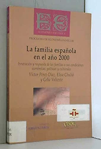 Amazon.com: La familia española en el año 2000: 9788477749653: ELISA ...