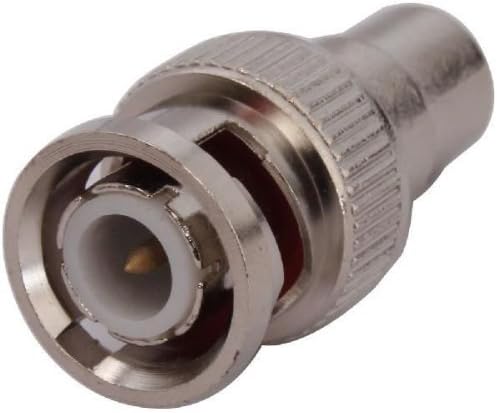 Amazon.co.jp: BNCコネクタ BNC変換 BNCP-RCAJ変換 BNCオス - RCAメスコネクタ★10個セット 並行輸入品 : 家電＆カメラ