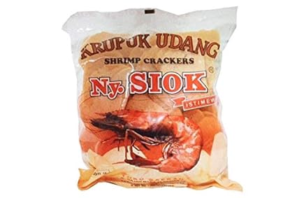 Amazon.com: ny.SIOK Shrimp Crackers (Krupuk Udang) 500g (Pack of 2 ...
