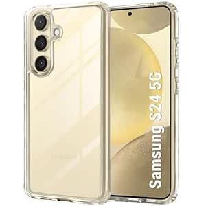 TheGiftKart Ultra-Hybrid Crystal Clear Back Case Cover for Samsung Galaxy S24 5G | Shockproof ...