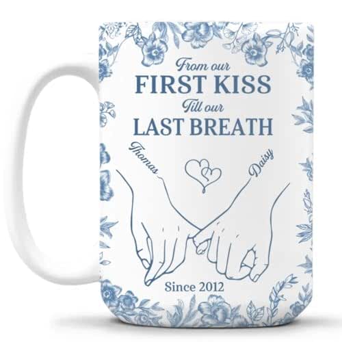 Amazon.com: From Our First Kiss Till Our Last Breath Personalized ...