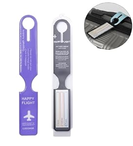 Gopinath Autolink Silicone Luggage Tags with Name Card with Name ...