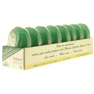 Amazon.com : Kappus Cello Wrapped Green Apple Soap, 8 X 4.2 ounces ...