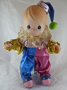 Amazon.com: Sandy Dolls Precious Moments Clown Plush with Vinyl Head ...