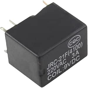 Micro PCB Relay 6-pin Mini Relay DC 3V 5V 9V 12V 24V JRC-21F 4100 Relay ...
