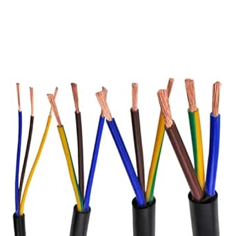 AVVR Black Cable 24AWG 0.2MM 2 core 3 core 4 core 5 core 6 core 7 core ...