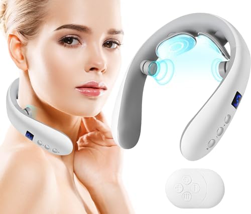 Amazon.com: Sjdbeoqml Intelligent Neck Massager for Pain Relief ...