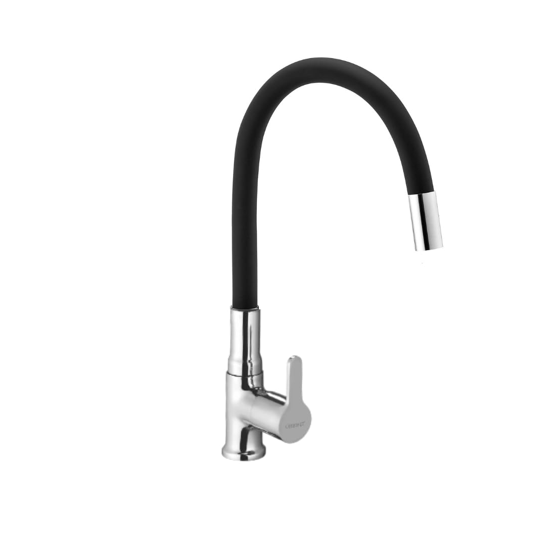 Coronet Swan Neck Kitchen Tap with Flexible Spout Brass with Flexible ...