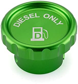 WeiSen Diesel Fuel Cap Aluminum Compatible with Dodge Ram 1500 2500 ...