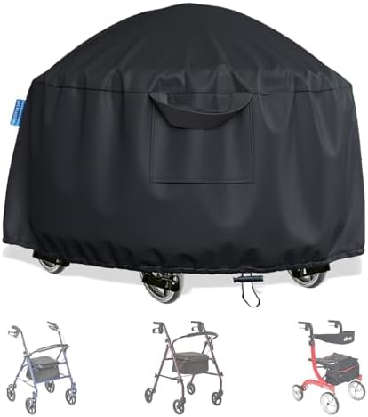 Amazon.com: VeyoStories Rollator Walker Cover, Outdoor Walker Cover ...