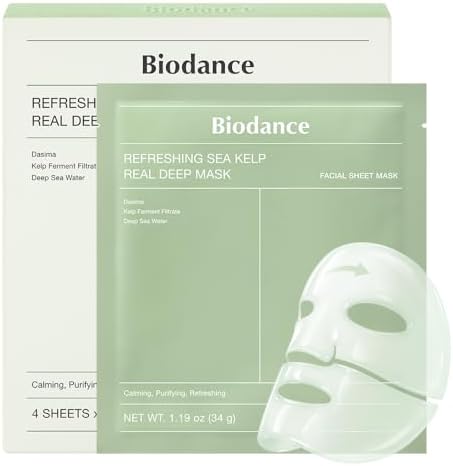 Amazon.com : BIODANCE Refreshing Sea kelp Real Deep Mask, Overnight ...