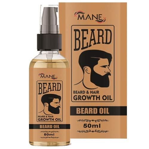 Mane Beard Growth Oil For Men - 50ml For Bead Growth : Amazon.in ...