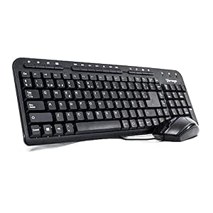 Amazon.in: Buy Vorago KM-105 Kit Keyboard and Mouse Wired Multimedia ...