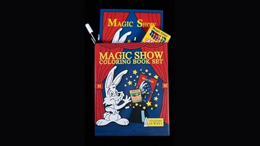 Amazon.com: Magic Show Coloring Book Deluxe Set (4 Way) by Murphy's ...