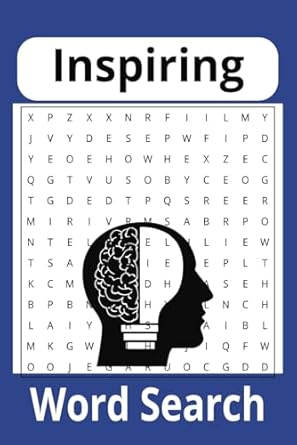 Inspiring Word Search Puzzle Book: word searches with easy to read ...