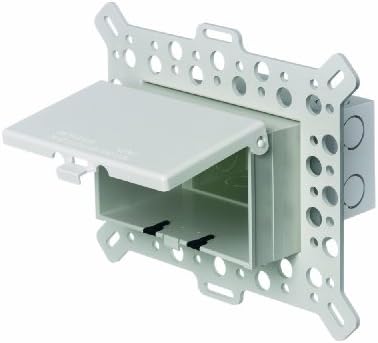 Arlington DBVM1W-1 Low Profile IN BOX Electrical Box with Weatherproof ...