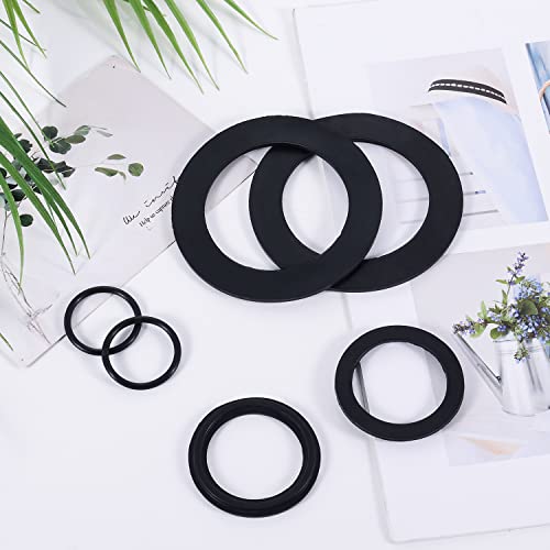 KINBOM 6pcs O-Ring Rubber Washer Set, Large Strainer Rubber Washer ...