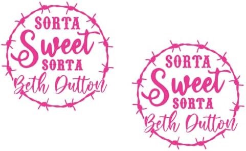 Amazon.com - in A World Full of Princesses Be Beth Dutton Decal Vinyl ...