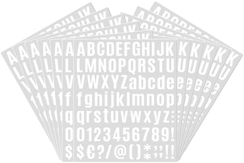 Amazon.com : Headline Sign 31112 Stick-On Vinyl Letters and Numbers ...