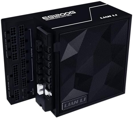 Amazon.com: Lian Li EDGE1200W Fully Modular Low-Noise ATX Power Supply ...