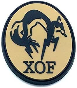 XOF FoxHound Special Force Group Metal Gear Solid Airsoft PVC Patch ...