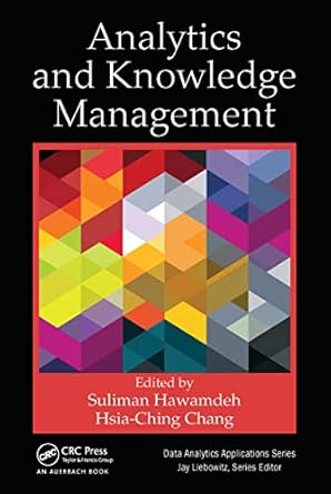 Amazon.com: Analytics and Knowledge Management (Data Analytics ...