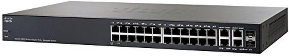 Amazon.com: Cisco 28-Port Gigabit PoE+ Managed Switch (SG300-28PP-K9-NA ...