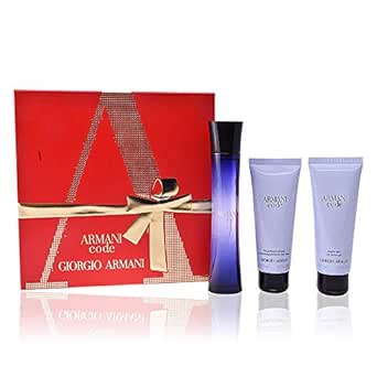 Armani Code Pour Femme Set de Regalo - 3 Piezas : Amazon.es: Belleza