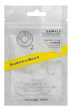 O2 Armor Nose Filters | Nasal Filters for Welders, Woodworkers, DIYers ...