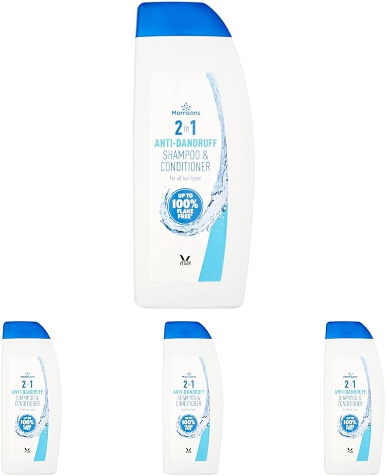 Morrisons Shampoo & Conditioner Anti-Dandruff Classic 2 In C1 500ml ...