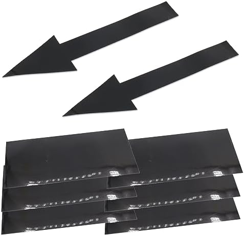 Amazon.com: Arrow Sticker Directional Decals 12x6 Inch 24 Pack Marking ...
