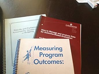 Measuring Program Outcomes: A Practical Approach: Harry Hatry, Therese ...