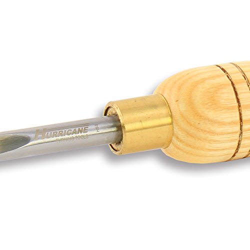 Hurricane Turning Tools, Woodturning Spindle Gouge, High Speed Steel, 3 ...