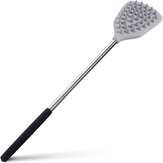 Amazon.com: ROUNDS Back Scratcher Don't DamageYour Back Hard Silicon ...