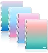 Amazon.com : SUNEE 3 Pack Spiral Notebook - Large Lined Journal ...
