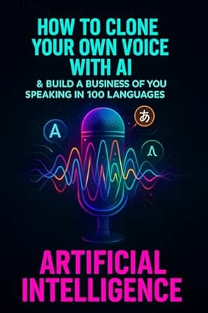 Amazon.com: How to Clone Your Own Voice with AI and Build a Business of You Speaking in 100 ...