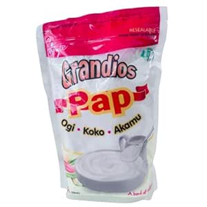 Amazon.com: Grandios White Pap/Ogi/Akamu, 1.1 LB
