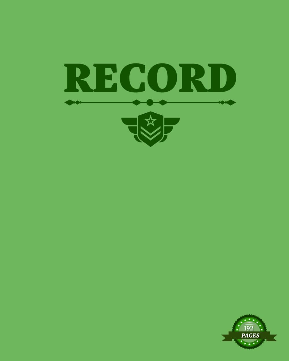 Tactical Green Military Log Book: Army Green Notebook, Military Journal ...