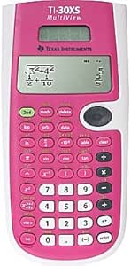 Amazon.com : Texas instruments pink ti-30xs multiview : Office Products
